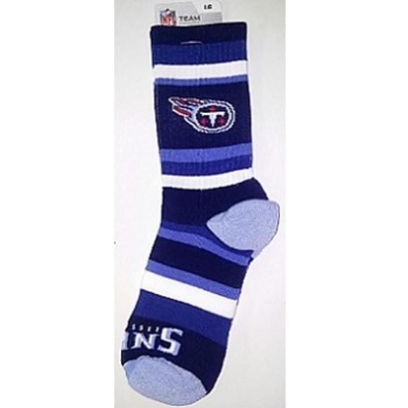 BAREFEET | Underwear & Socks | New Tennessee Titans Rainbow Stripe Crew ...